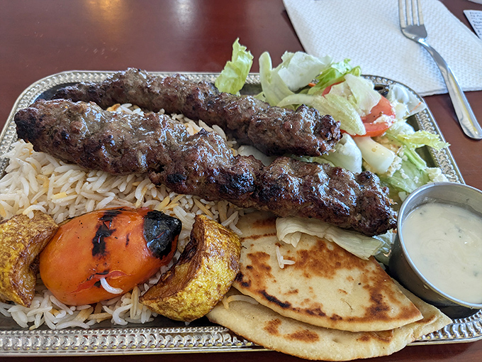 These koobideh kabobs aren't just grilled&mdash;they're a masterclass in how ground beef can transcend to something extraordinary.