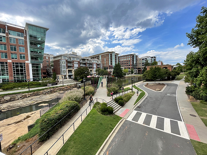 The Liberty Bridge isn't just a crossing&mdash;it's an engineering marvel that curves gracefully above the falls, offering selfie opportunities worth millions but costing nothing.