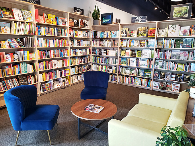 The magical reading tree creates a storybook setting where kids discover that books aren't just pages&mdash;they're portals to other worlds.