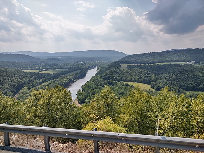 The view from Prospect Peak makes you understand why people have been drawn to these hills for centuries. Nature's antique shop displays its finest work.