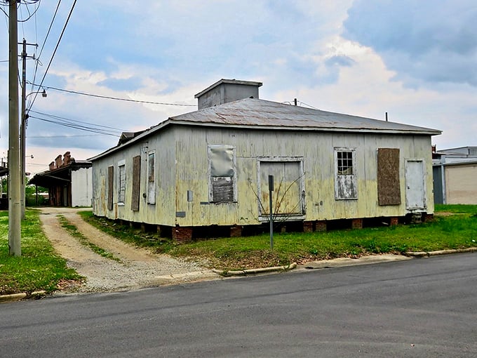 Not all buildings stand the test of time, but even Eufaula's abandoned structures tell stories of boom times and shifting economies.
