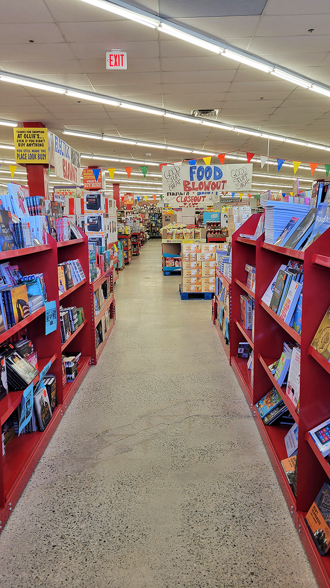 The book section&mdash;where bestsellers go for their encore performance at prices that make bibliophiles do a happy dance between the shelves.
