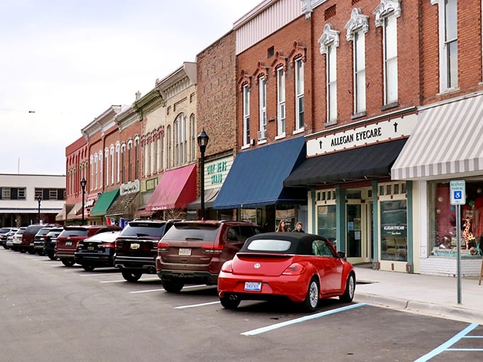The colorful awnings of downtown businesses create a welcoming streetscape that hasn't changed much since your parents' first date. Some things improve with age.