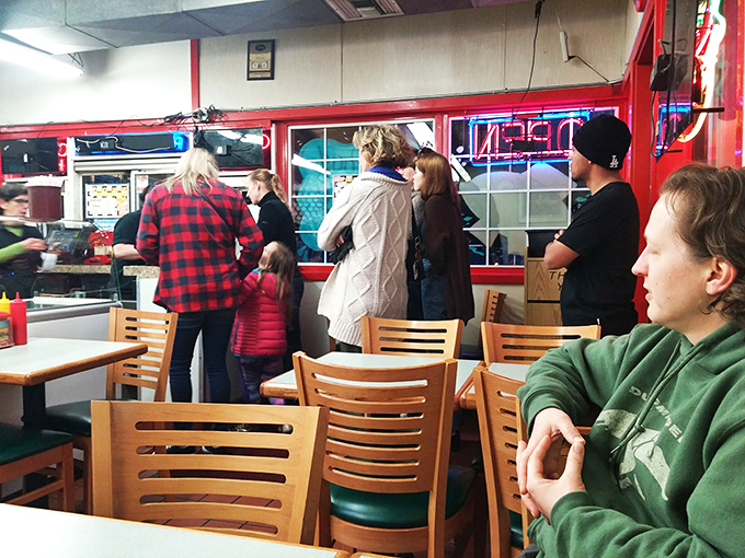 Where locals gather for their burger fix &ndash; a cross-section of Oregon life united by the universal language of good food. 