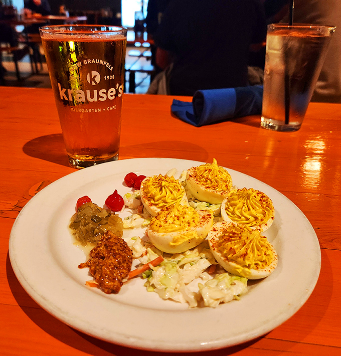 Deviled eggs with a German accent&mdash;they've traveled farther than most passports and taste like they've picked up delicious secrets along the way.