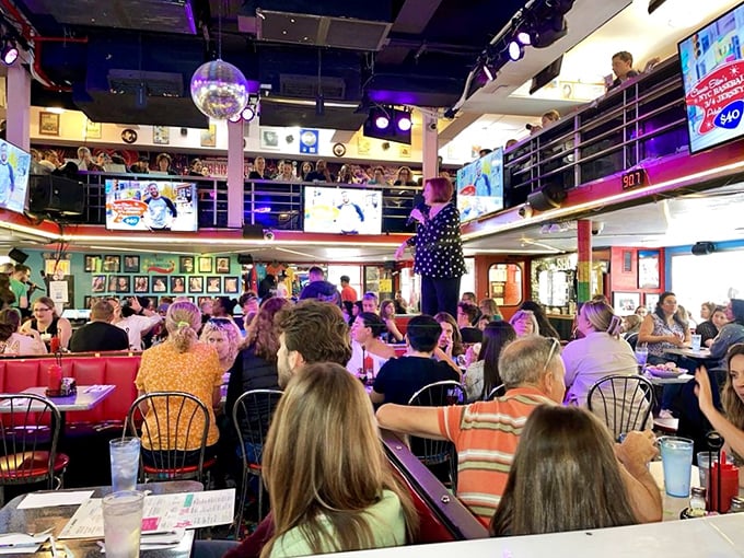 When a server takes the spotlight, the entire restaurant becomes their stage and every diner gets front-row seats to Broadway-caliber talent.