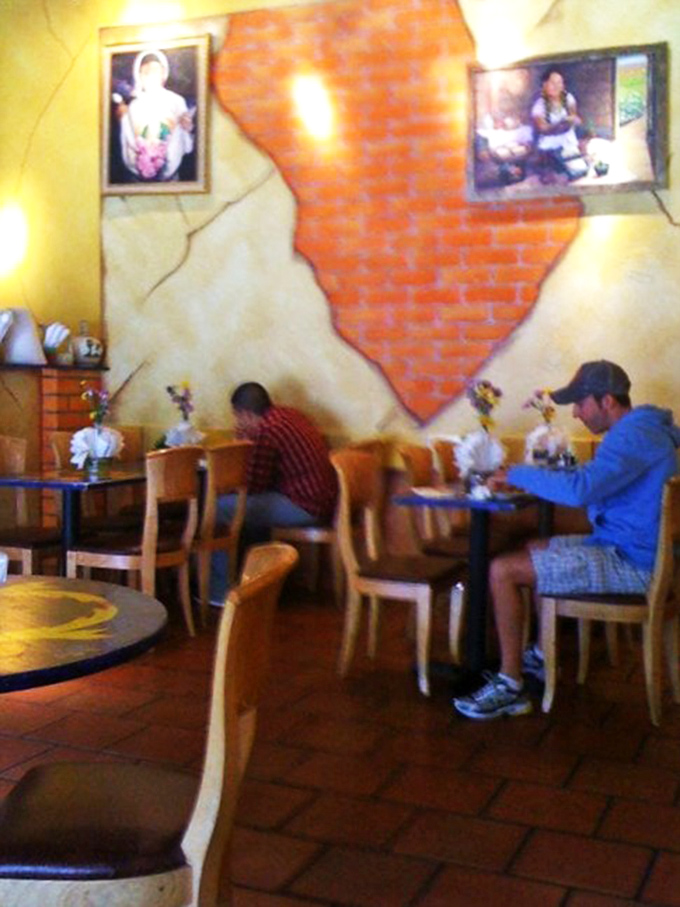 Even the walls tell stories here. Those diners aren't just eating lunch&mdash;they're participating in a culinary tradition that spans generations.