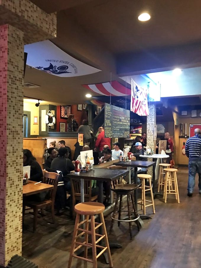 Where strangers become temporary dining companions. In Atlanta's melting pot, great food creates its own community around wooden tables.
