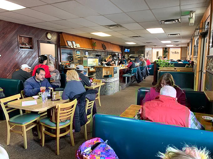 Where locals gather for that perfect morning ritual&mdash;coffee, conversation, and the comforting clatter of a diner in full swing.