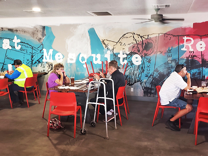 Even the mobility-challenged make pilgrimages to Eric's&mdash;proof that great barbecue transcends all obstacles.