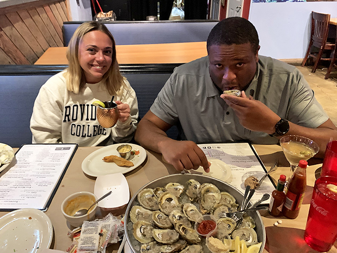 The universal language of seafood bringing people together. That platter of oysters isn't just food &ndash; it's a shared experience worth celebrating.