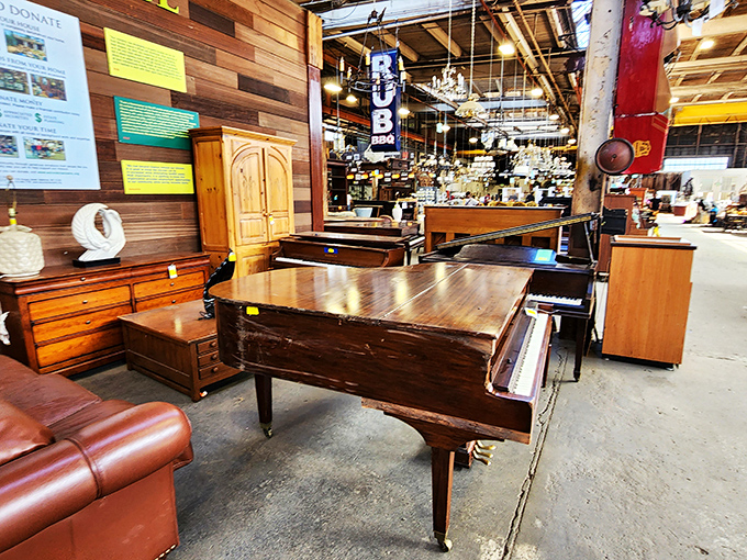 Where pianos come to find their second movement&mdash;surrounded by furniture that's equally ready for an encore performance.