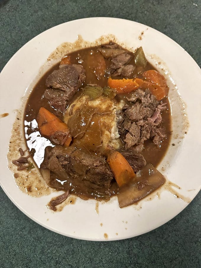 Comfort food that hugs you from the inside out. This pot roast doesn't just fall apart&mdash;it surrenders completely to your fork.