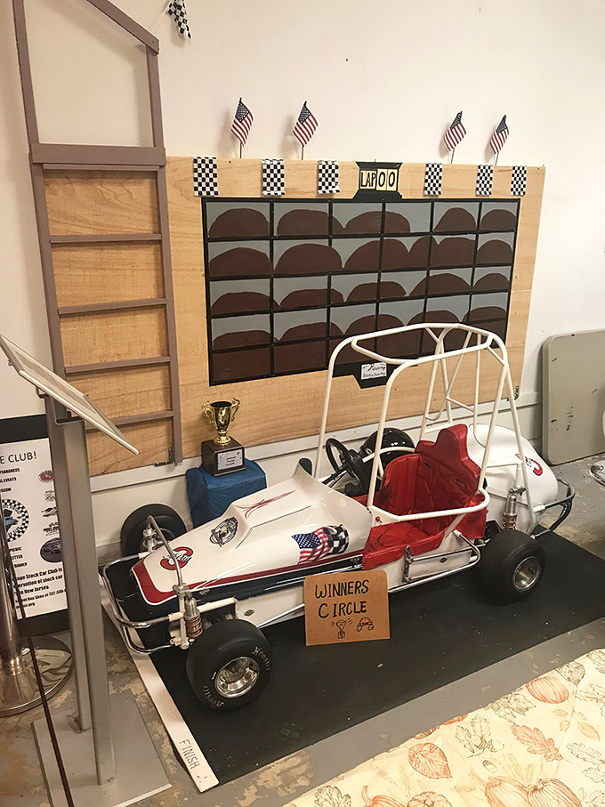 Before NASCAR, there were kids with dreams and parents with tools. This little racer represents America's love affair with speed in miniature form.