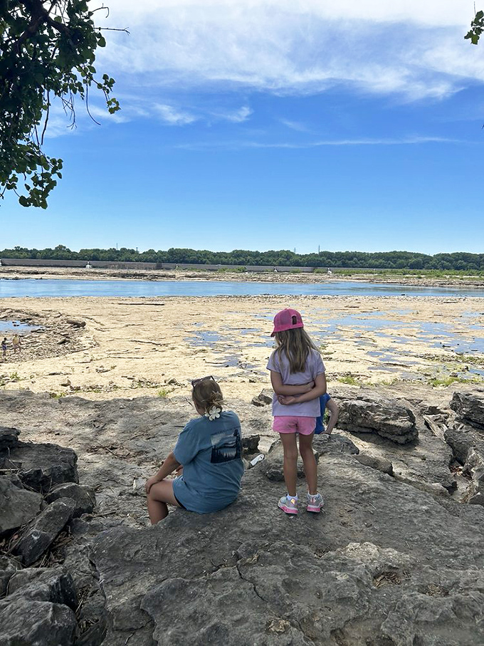 Young explorers discover ancient ocean dwellers, proving that the best classroom has no walls and is 390 million years old.