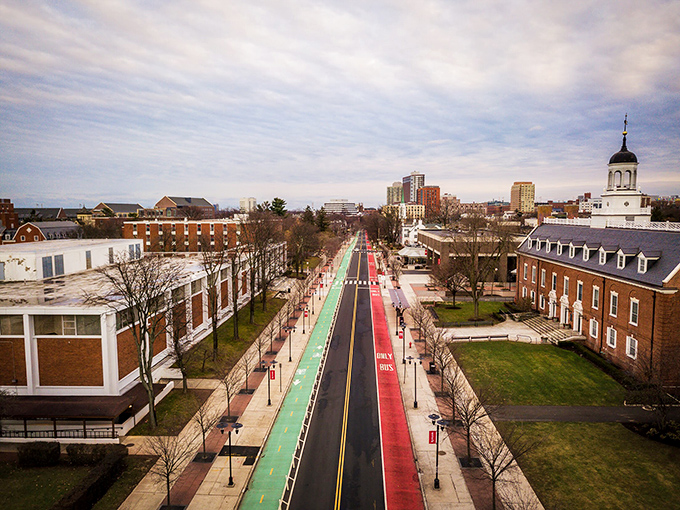 Bridgeton's colorful streetscape showcases its vibrant community spirit. This isn't just a town&mdash;it's a living postcard!