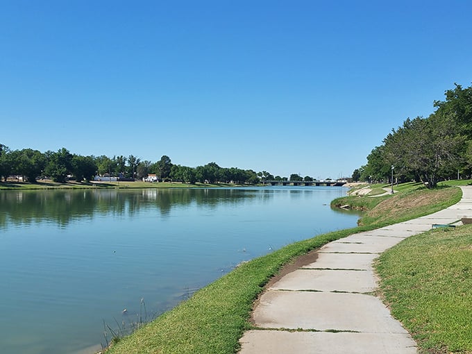 Carlsbad's Lake Beach Park offers waterfront relaxation that feels luxurious but fits neatly within a Social Security budget.