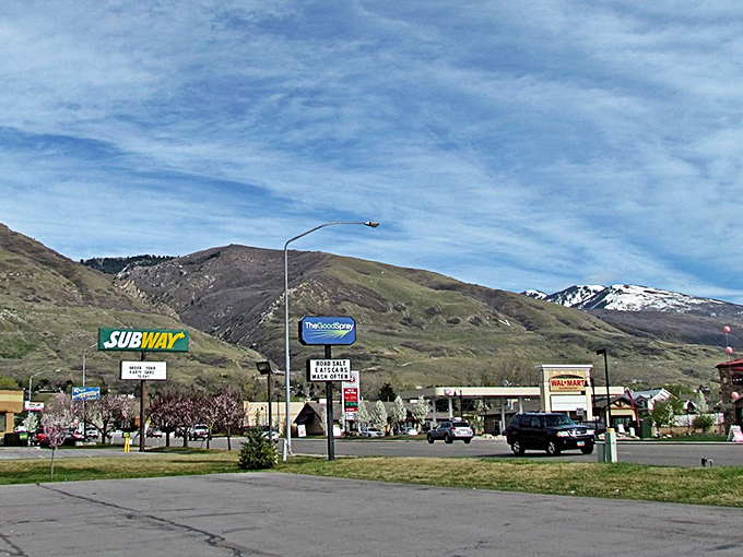 Centerville's Tudor-style civic buildings add Old World charm to this modern community near Great Salt Lake.