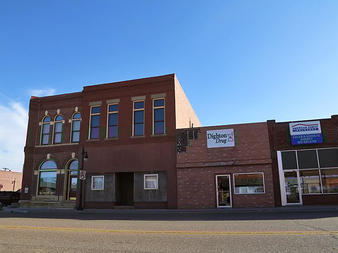 Dighton's historic brick buildings have witnessed generations of Kansas life while offering today's retirees affordable living options.