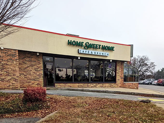 HomeSweetHome's understated brick exterior hides a brunch paradise that would make even your pickiest relative put down their phone.