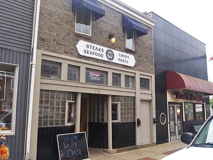Scratch's classic brick storefront&mdash;small-town charm with big-city flavor hiding behind that modest exterior.