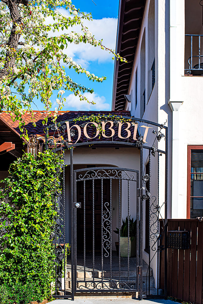 The Hobbit's entrance gate feels like the doorway to Middle Earth. No need to journey there and back again!