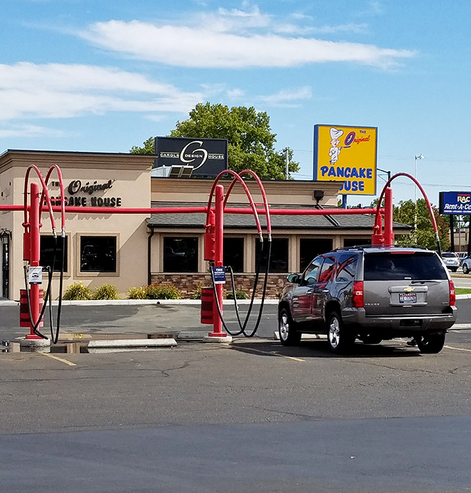 The Original Pancake House's understated exterior is like a poker player with a royal flush – no need to show off when you're holding all the cards.