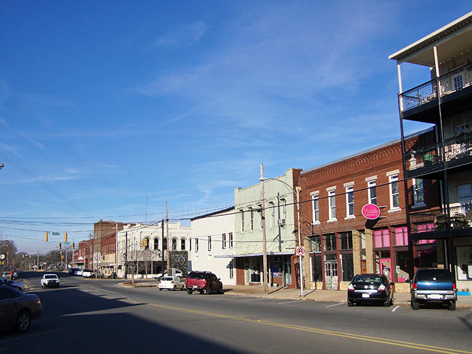 Tuscumbia's historic downtown buildings stand shoulder to shoulder, sharing secrets that go back generations. If these bricks could talk, we'd be here for days.