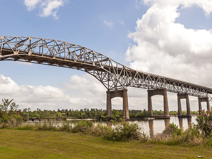 Manicured entrance signs and well-kept grounds welcome you to a community where your Social Security check stretches like the nearby Louisiana coastline.
