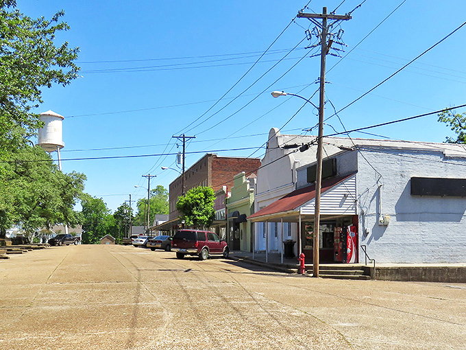 Woodville's harbor clock stands sentinel by the water, keeping perfect time for boats, birds, and the occasional daydreamer. 