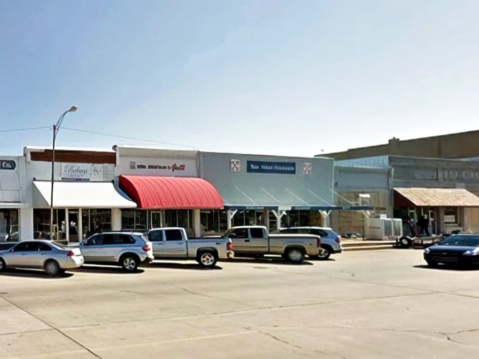 The kind of place where store owners don't need security cameras because neighbors keep a friendly eye on things anyway.