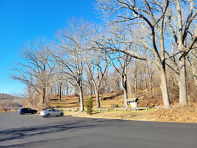 The kind of New England scene that makes you want to grab a sweater and a cup of cider. 