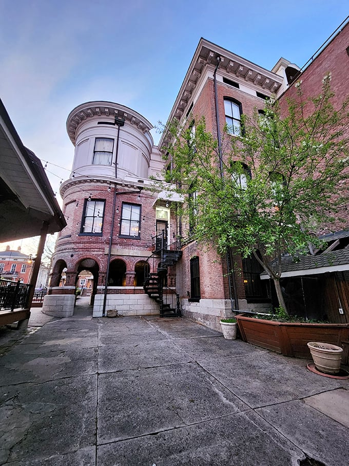 Stately and slightly spooky, Lemp Mansion's beautiful architecture is the perfect backdrop for dinner with a side of ghost stories.