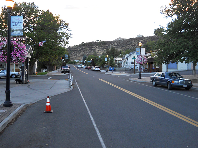 This modest main street serves a town of fewer than 500 souls who know the true luxury of life isn't fancy shops&mdash;it's knowing every neighbor by name.