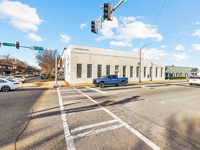 The colorful storefronts of Monroe's main street invite exploration &ndash; small-town charm with prices that won't send you running back to the big city. 