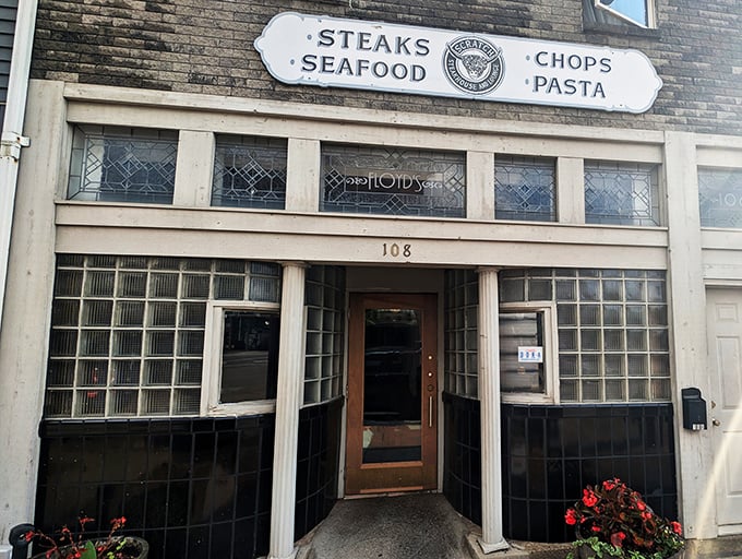 The kind of place where the sign simply says "Steaks" because when you're this good, you don't need fancy words.