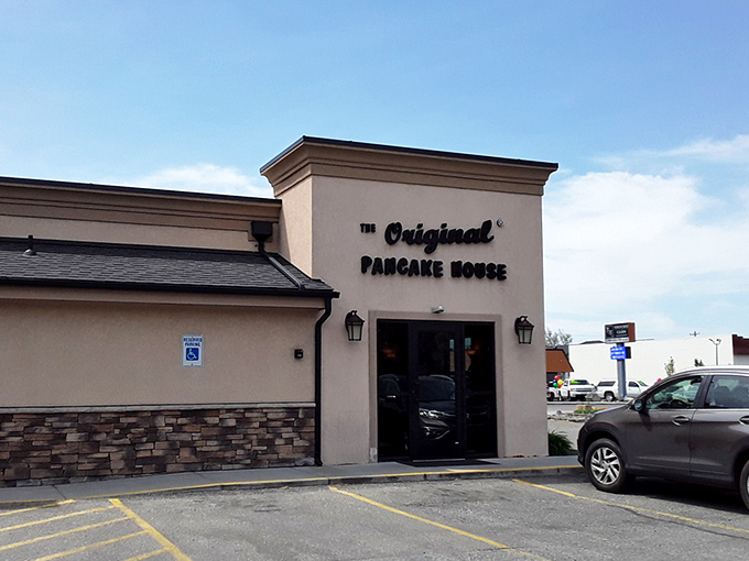 Don't let the modest façade fool you – inside this pancake sanctuary, breakfast masterpieces are crafted with the precision of Swiss watchmakers.