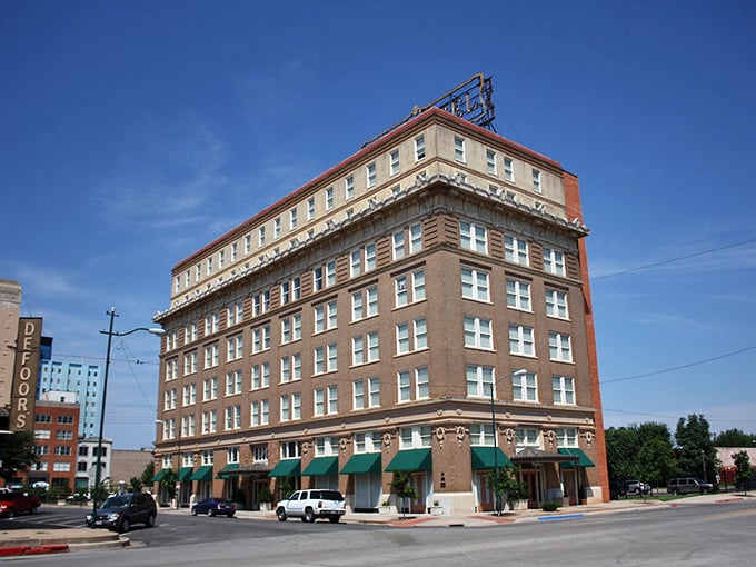 The iconic buildings in Wichita Falls' downtown street reminds visitors they're in Texas, where retirement dreams still come in affordable sizes.