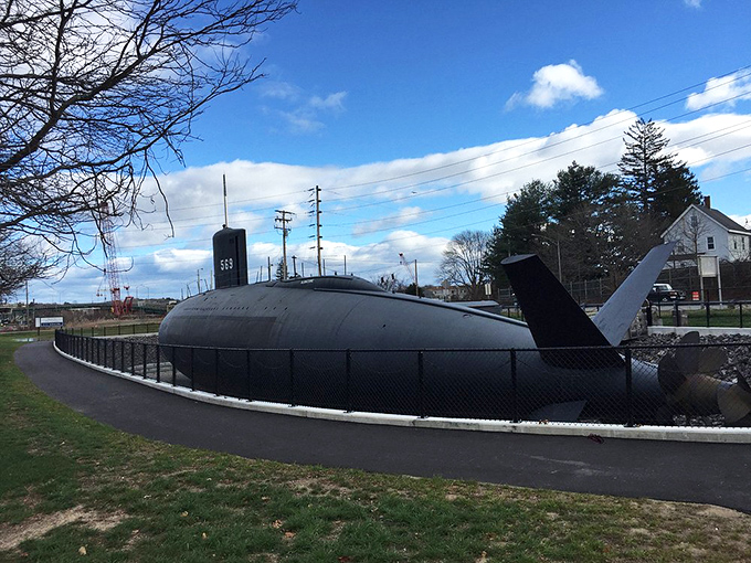 The USS Albacore stands as a testament to naval engineering. Where else can you find a submarine in a park? It's like finding lobster rolls at a steakhouse.
