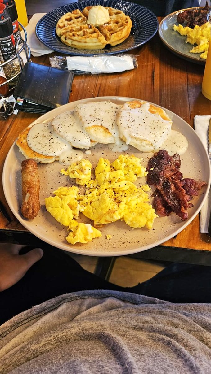 The All-American breakfast plate&mdash;eggs, bacon, pancakes, and potatoes&mdash;is basically the breakfast equivalent of a greatest hits album.