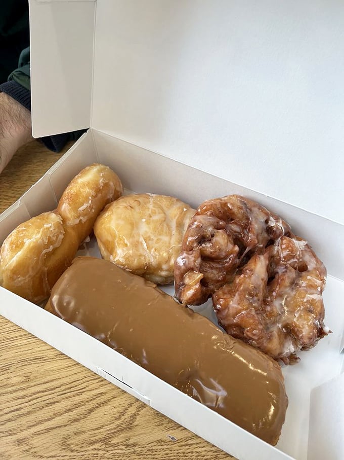 Four perfect specimens sharing one container&mdash;like the donut version of The Beatles, each with their own loyal fan base and distinctive personality.