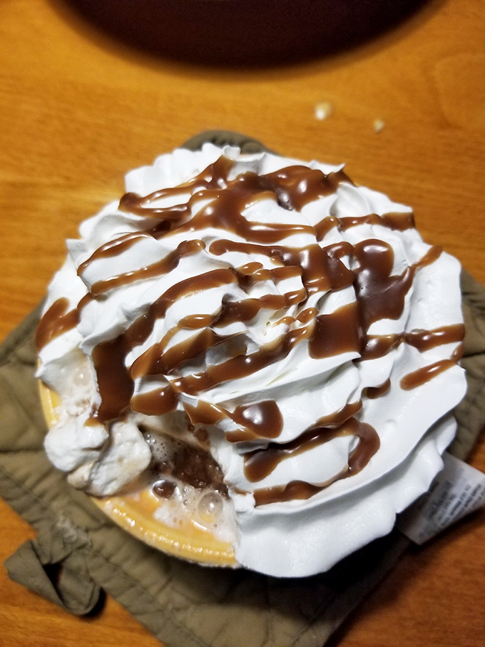 When a dessert looks this good, you suddenly discover room in your stomach you didn't know existed.