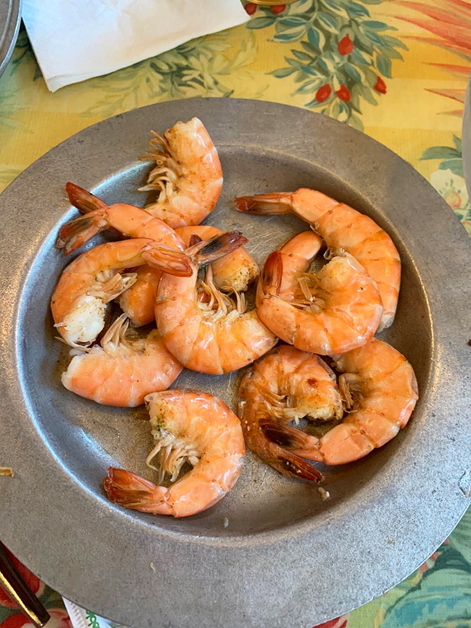 These plump, pink shrimp aren't just seafood &ndash; they're little crescents of ocean sweetness waiting for their cocktail sauce bath.