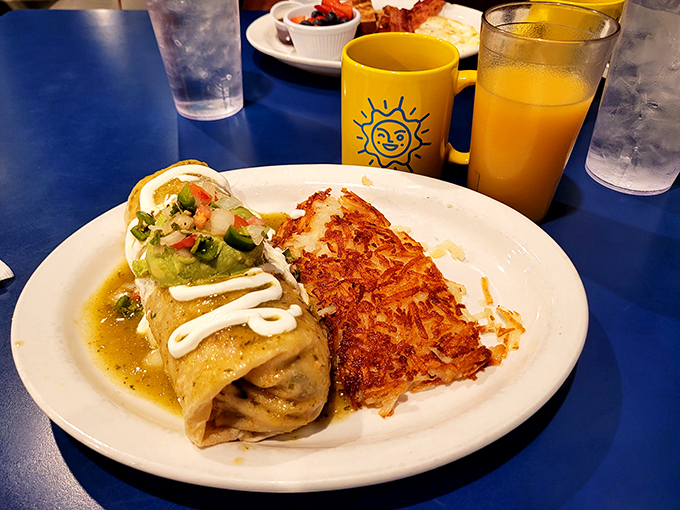 Breakfast burrito meets hash browns&mdash;a morning power couple that belongs on the cover of Breakfast Monthly magazine.