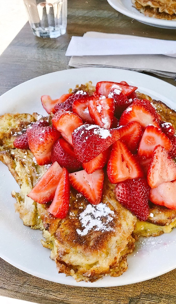 The strawberry pile isn't just generous&mdash;it's downright philanthropic. Berry hoarding has never looked so justified.