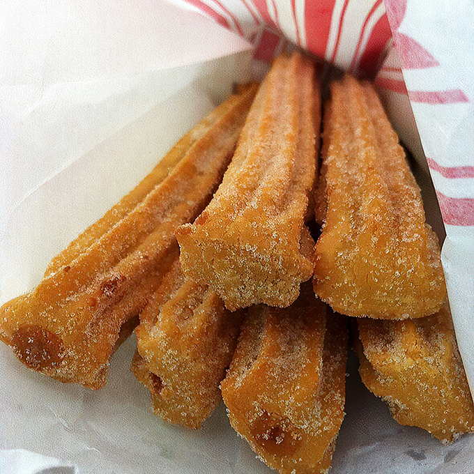 Crisp, ridged churros dusted with cinnamon sugar&mdash;like edible magic wands that transport you straight to a Mexican plaza with one bite.