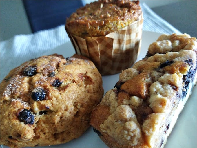 Blueberry-studded muffins and cookies waiting for their close-up &ndash; each with a backstory of precise baking times and passionate debates about ingredient ratios.