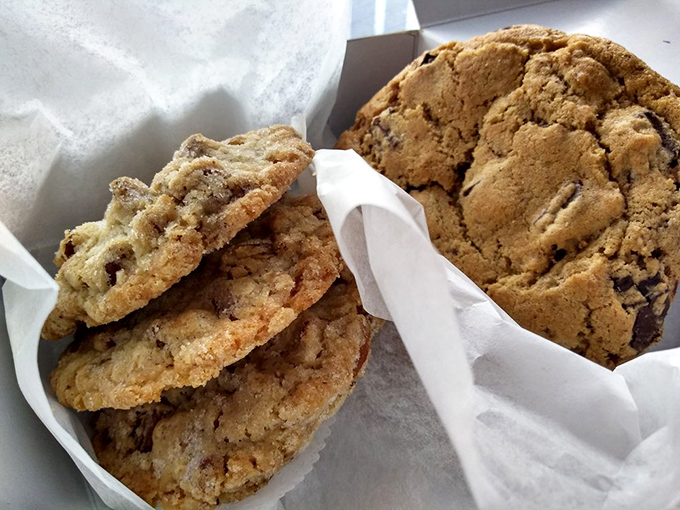 Cookies that hit that magical sweet spot between crisp edges and chewy centers&mdash;the kind that make you consider ordering a second round before finishing the first.