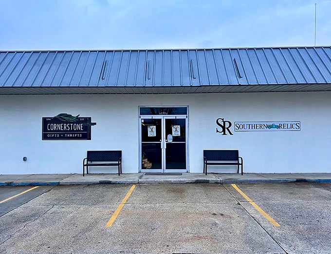 Cornerstone Gifts & Thrifts offers treasure-hunting opportunities where one person's castoffs become another's cherished finds.