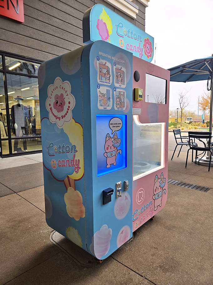 This cotton candy machine doesn't just dispense sugary clouds&mdash;it manufactures childhood nostalgia and sticky fingers in equal measure.